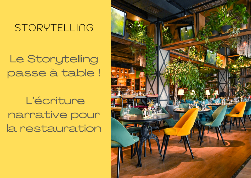 Raconter l'histoire de votre restaurant, la recette du storytelling